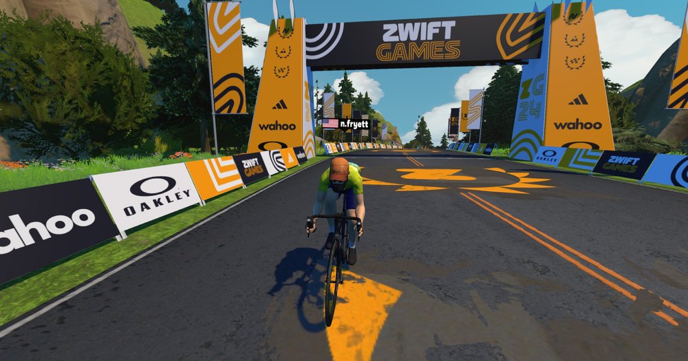 Neal Fryett wins the Men's Epic Championship at the Zwift Games | Zwift Newsroom